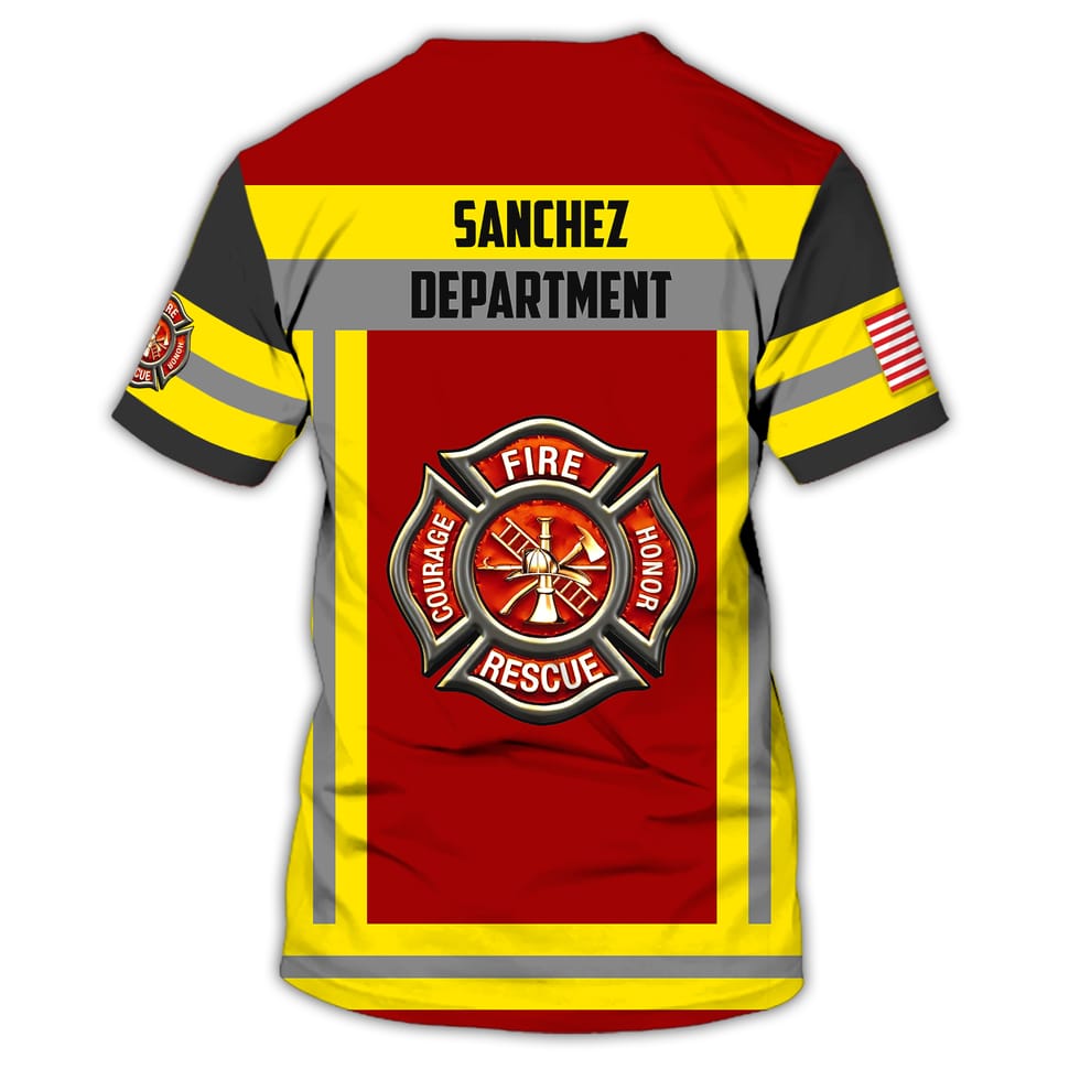 Custom Fire Department T Shirts